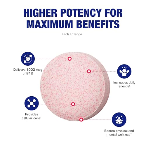Vitamin B12 lozenges for vegans