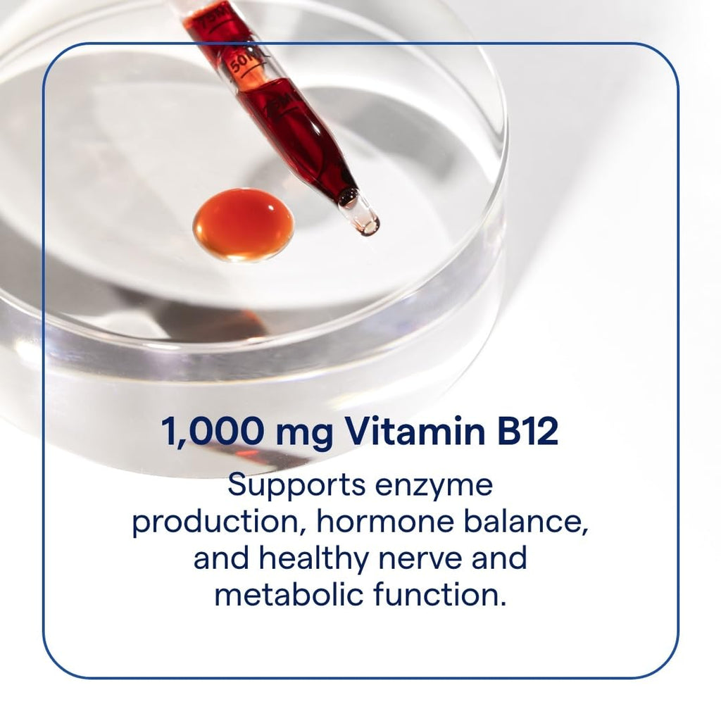 Vitamin B12 methylcobalamin for energy boost
