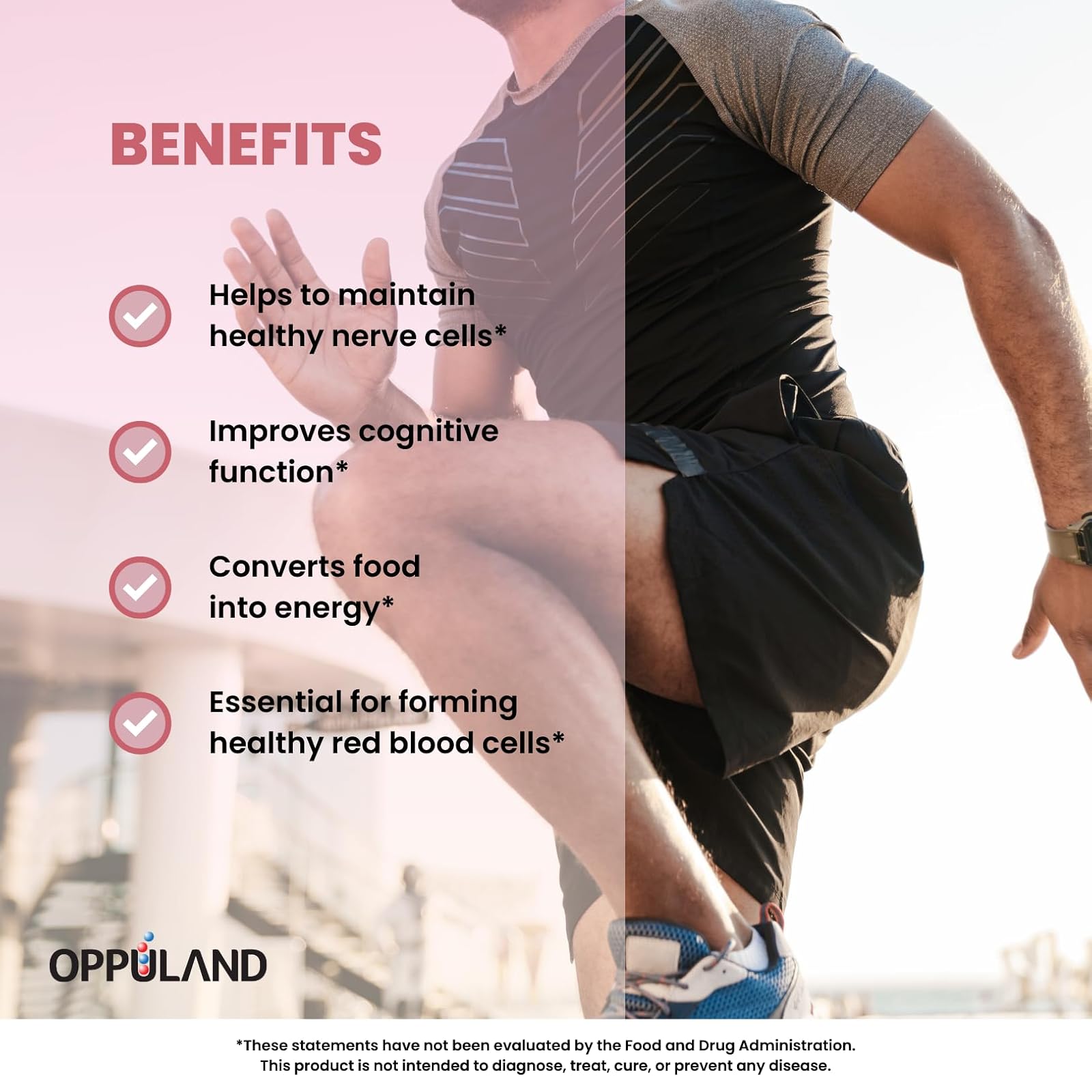 Vitamin B12 methylcobalamin for energy