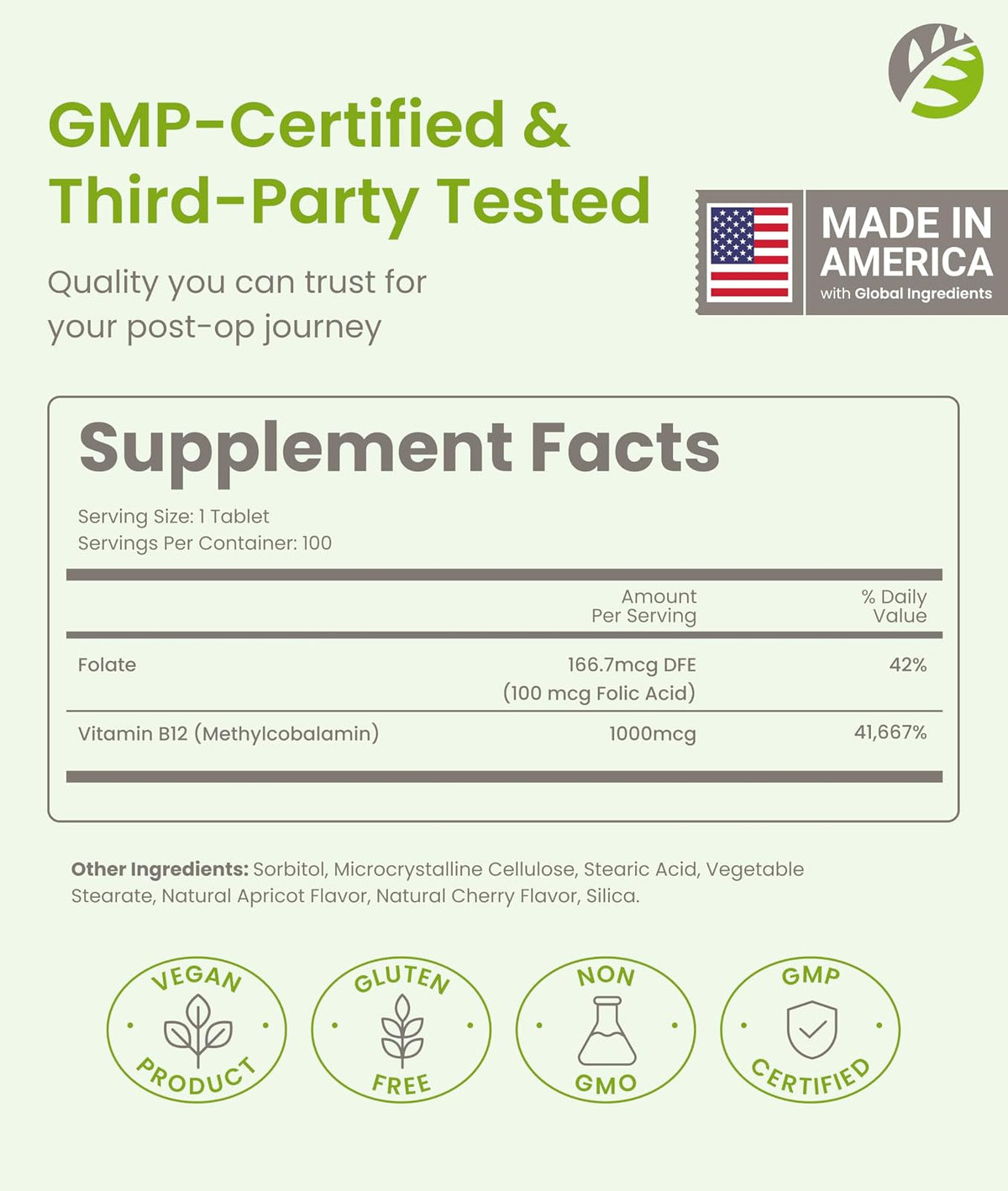 Vitamin B12 methylcobalamin for energy