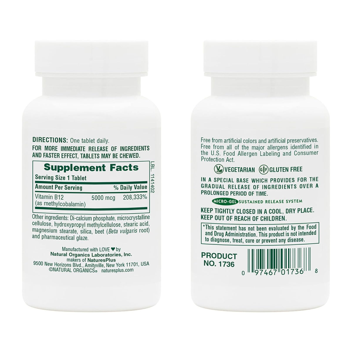 Vitamin B12 methylcobalamin for vitality
