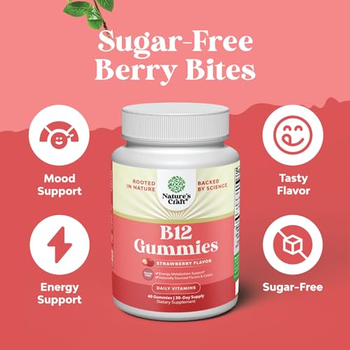 Vitamin B12 methylcobalamin gummies for vitality