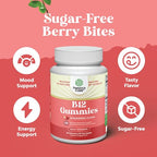 Vitamin B12 methylcobalamin gummies for vitality
