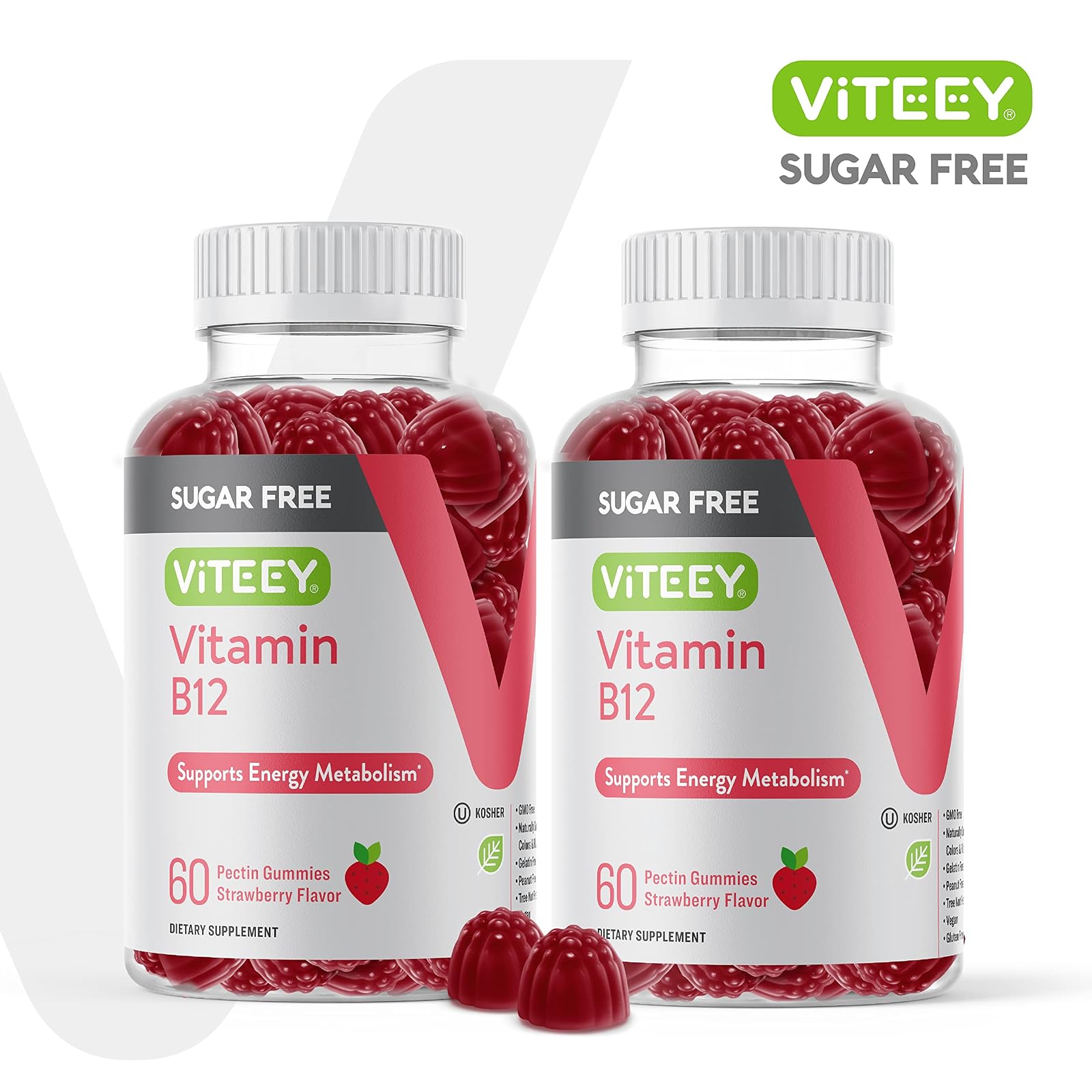 Vitamin B12 methylcobalamin gummy supplements