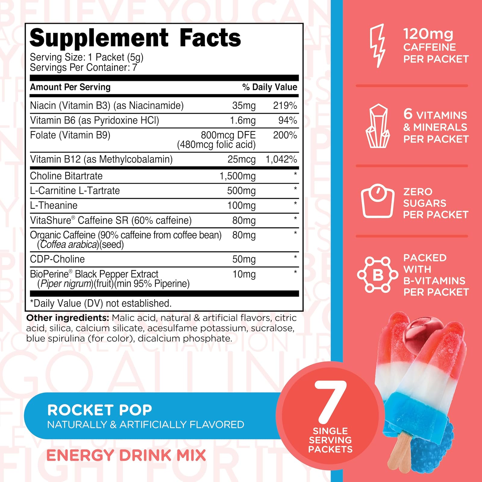 Vitamin B12 powder for vitality