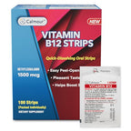 Vitamin B12 strips for energy boost