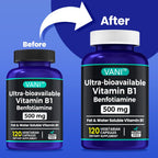 Vitamin B12 supplement for energy