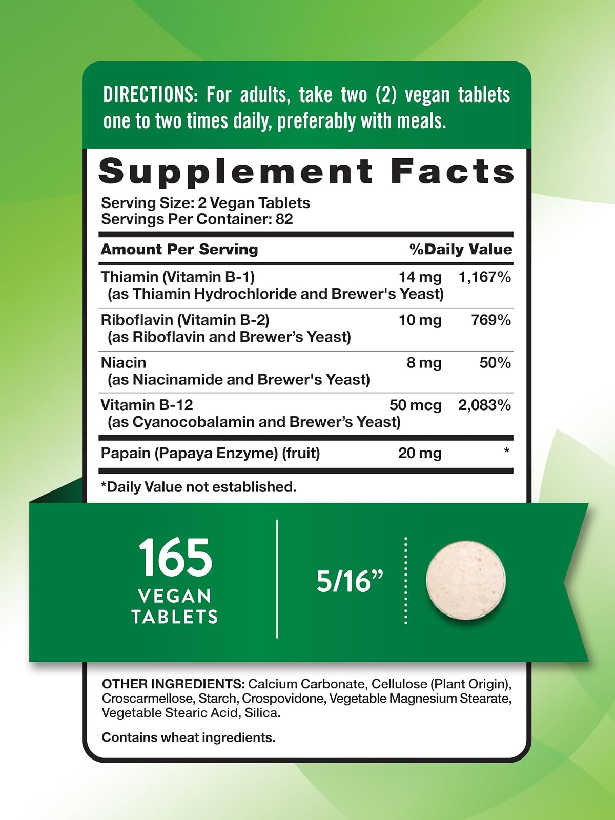 Vitamin B12 support for energy
