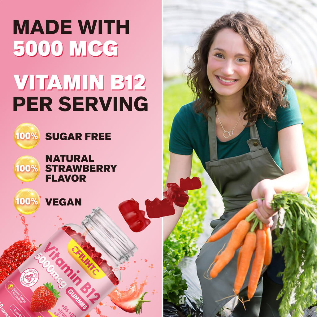 Vitamin B12 support for immune health