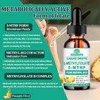 Vitamin B12 support with L Methylfolate