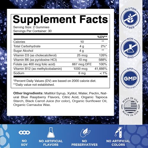 Vitamin B12 support with Vitamatic gummies