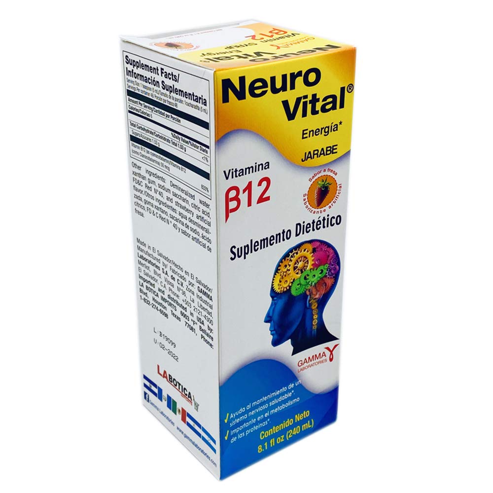 Vitamin B12 syrup for energy
