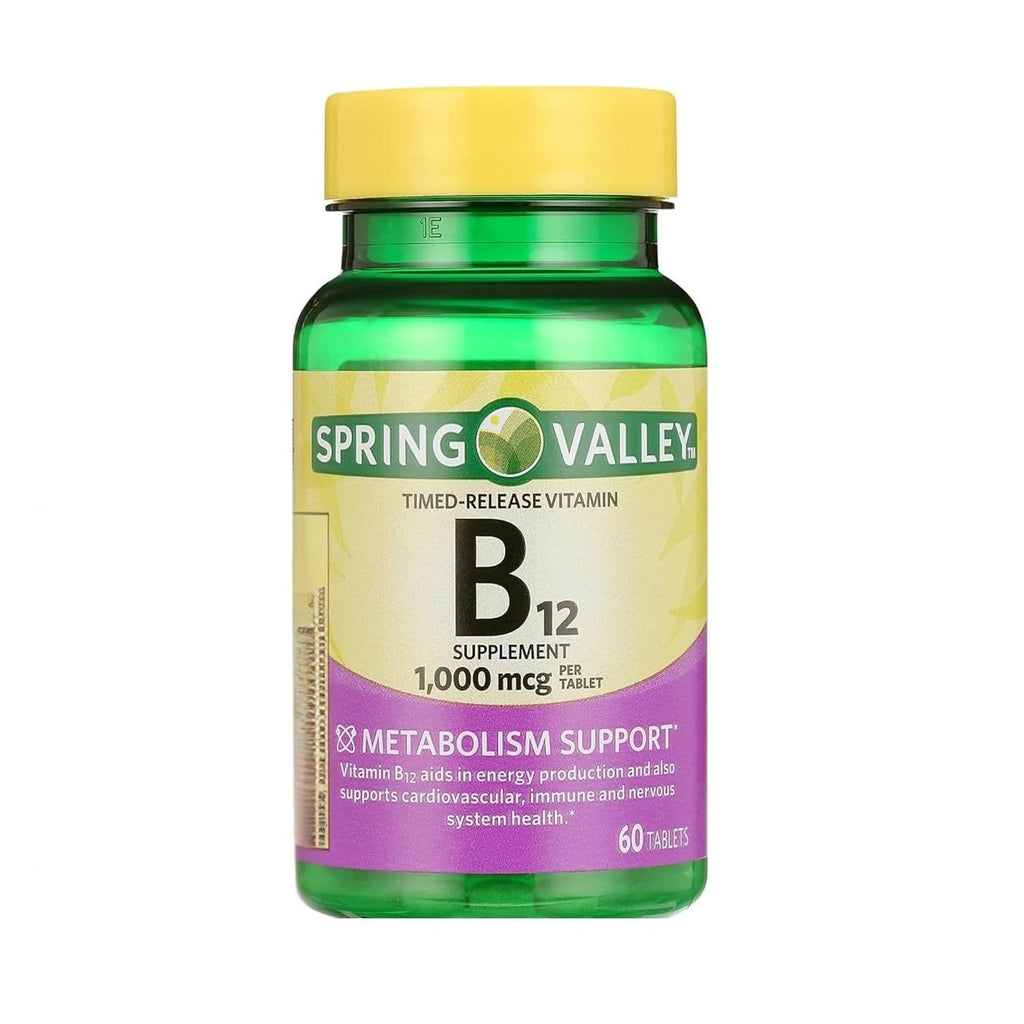 Vitamin B12 timed-release tablets