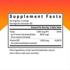 Vitamin B12 with folinic acid benefits