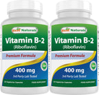 Vitamin B2 400 mg veggie capsules