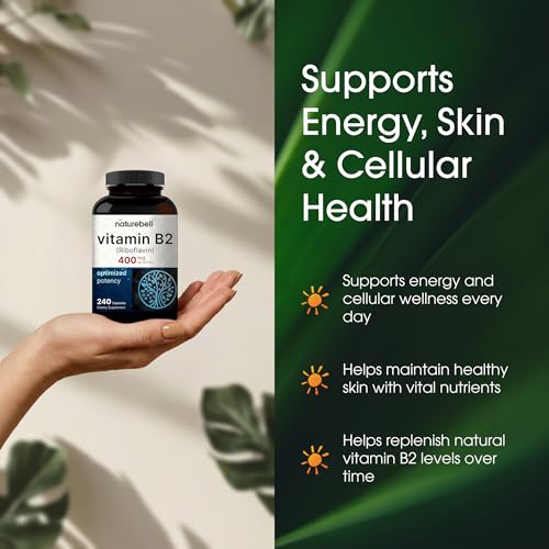 Vitamin B2 capsules for eye wellness
