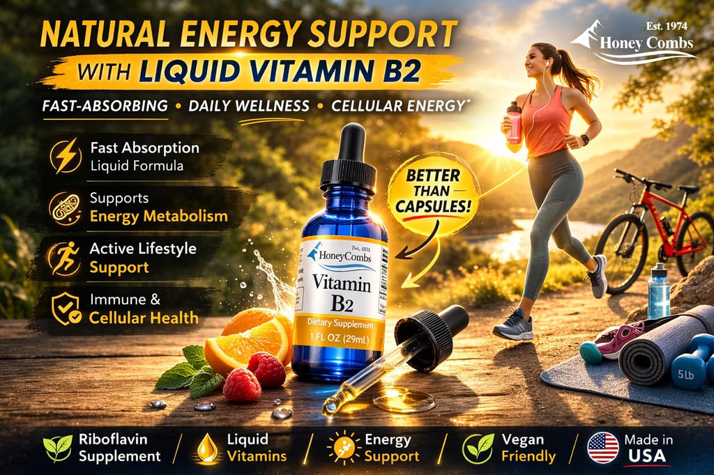 Vitamin B2 drops support eye health