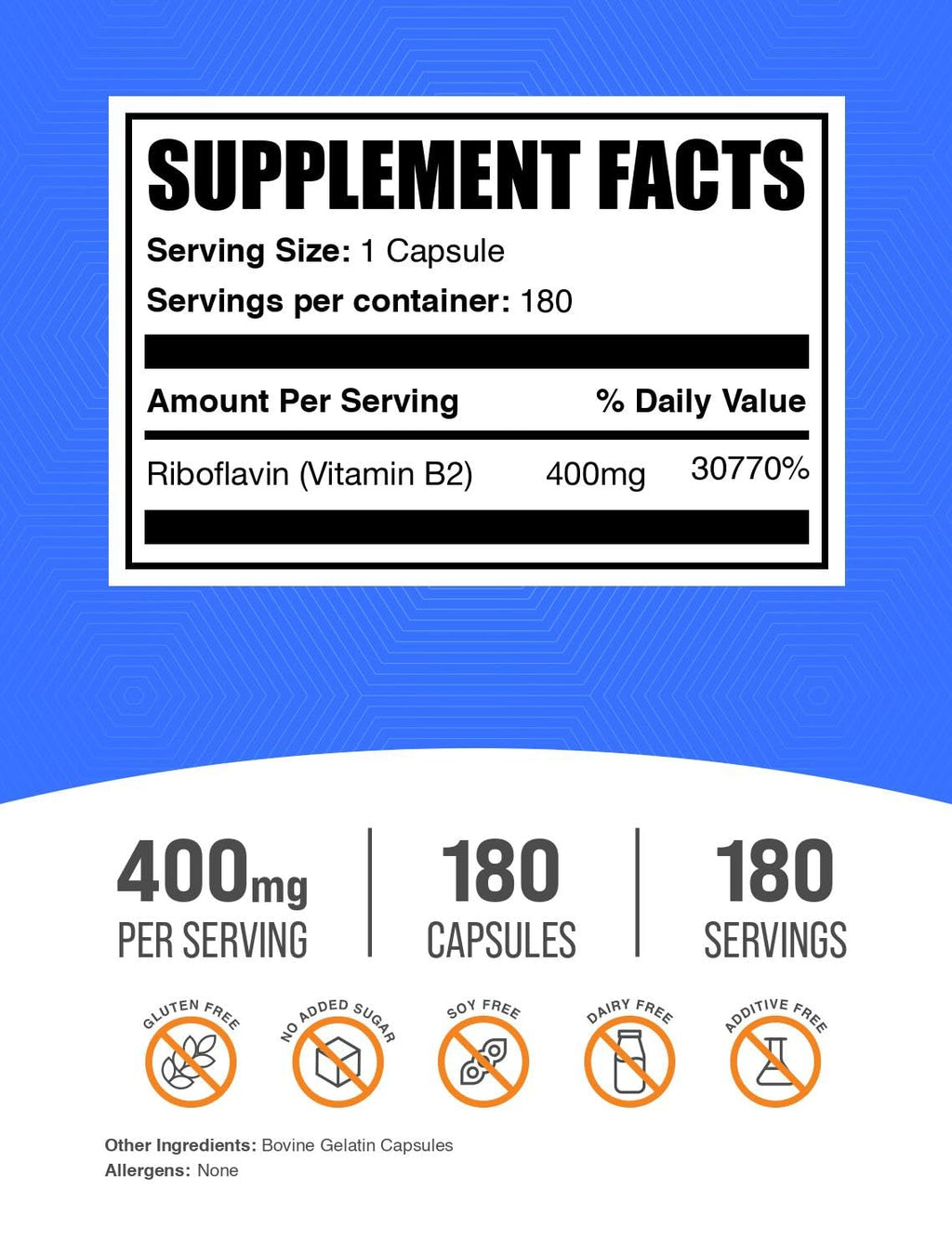 Vitamin B2 for energy production