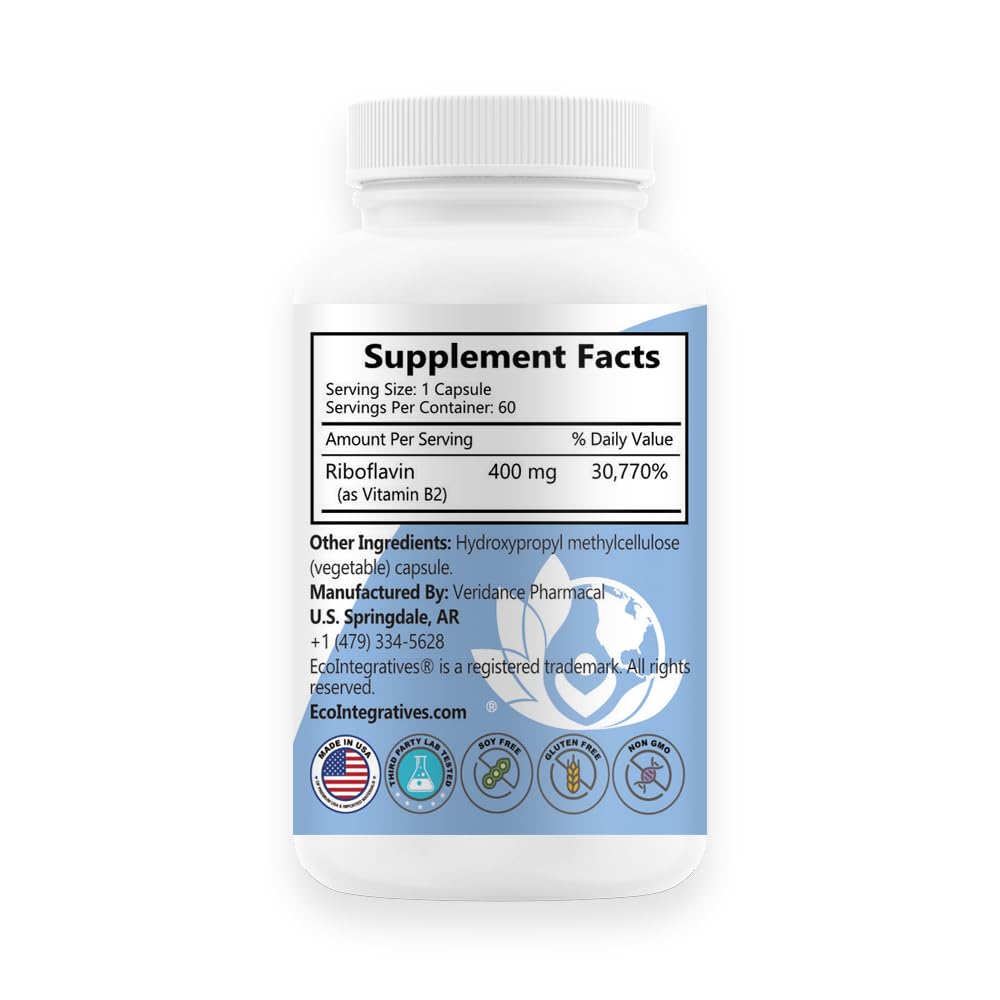 Vitamin B2 for energy support