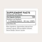 Vitamin B2 for energy support