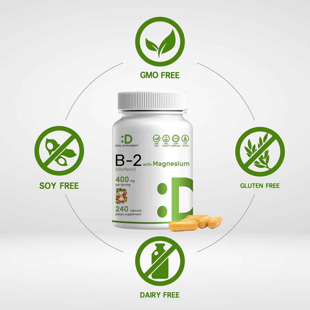 vitamin B2 for energy support