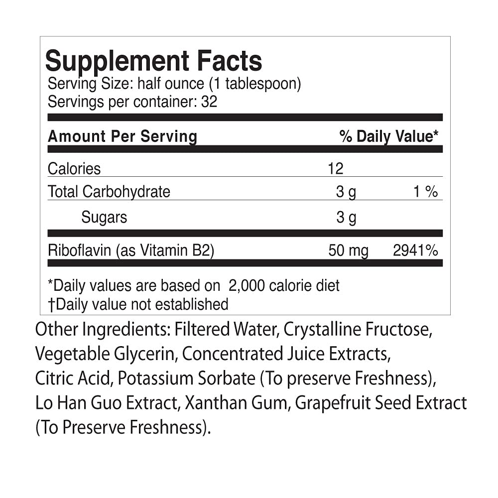 Vitamin B2 for eye health
