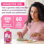 Vitamin B2 gummies for better metabolism