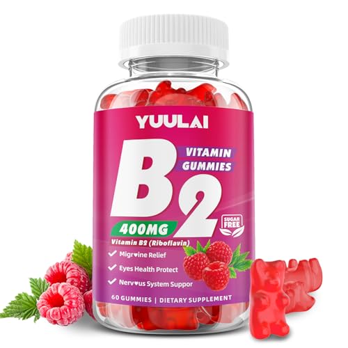 Vitamin B2 gummies for energy boost