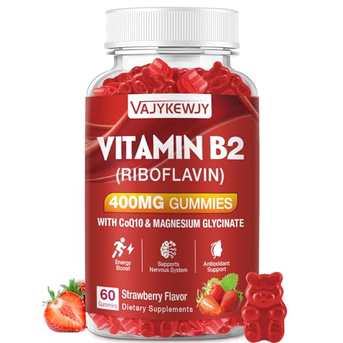 Vitamin B2 gummies for energy boost