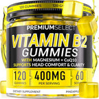 Vitamin B2 gummies for energy boost