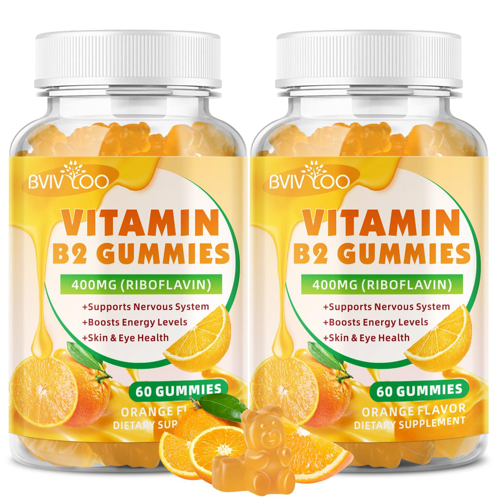 Vitamin B2 gummies for energy boost
