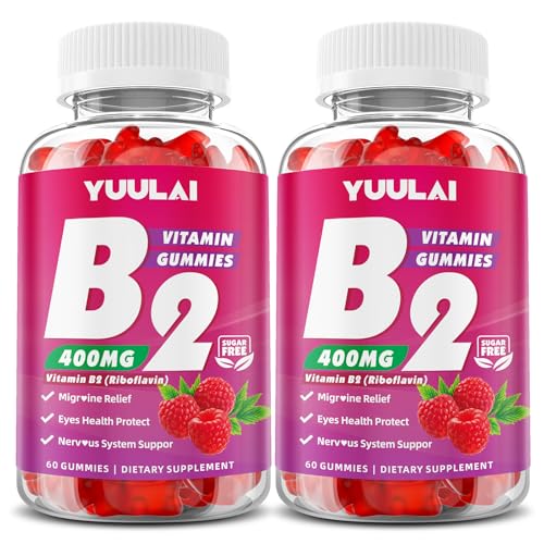 Vitamin B2 gummies for energy support