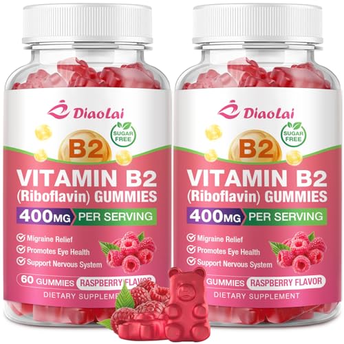 Vitamin B2 gummies for energy