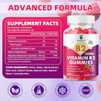 Vitamin B2 gummies for healthy skin