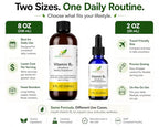 Vitamin B2 liquid for healthy skin