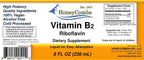 Vitamin B2 liquid supplement for wellness