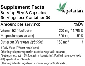 Vitamin B2 supplement for energy support