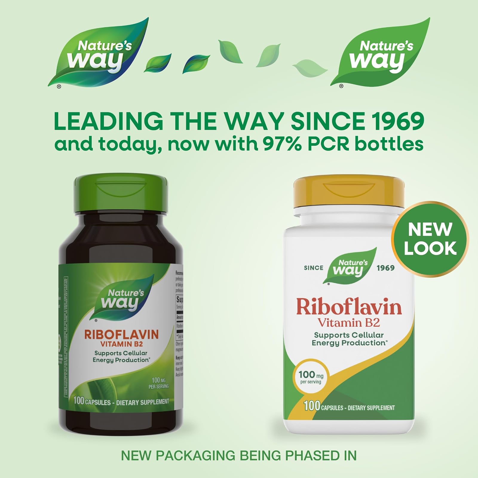 Vitamin B2 supplement for energy