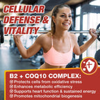 Vitamin B2 support for metabolism health