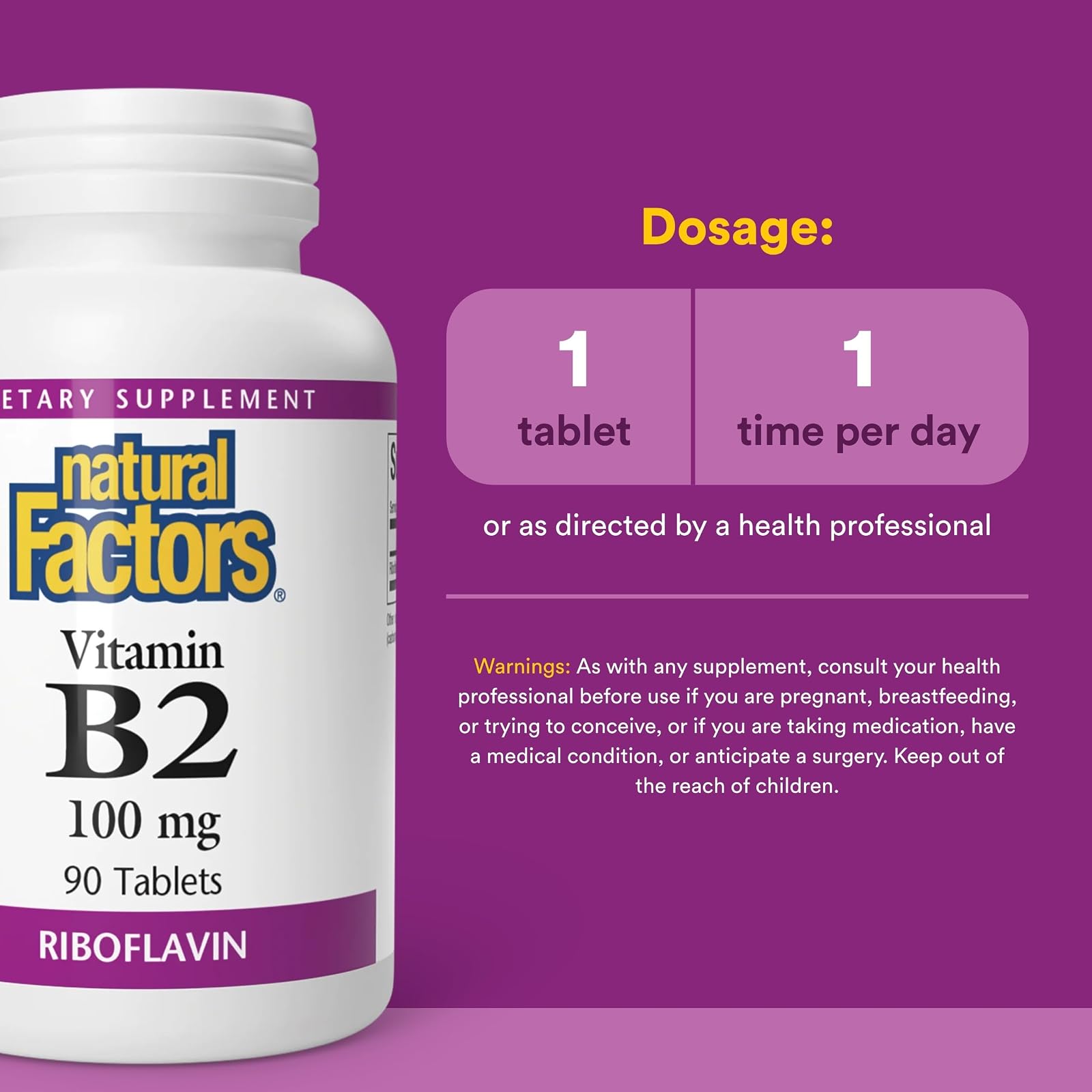 Vitamin B2 supports healthy skin