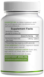 Vitamin B3 capsules for overall wellness