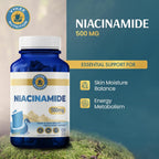 Vitamin B3 capsules for skin health