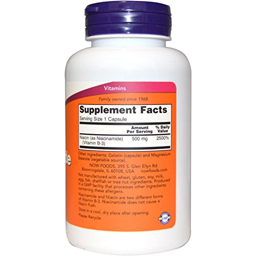 Vitamin B3 capsules for skin support