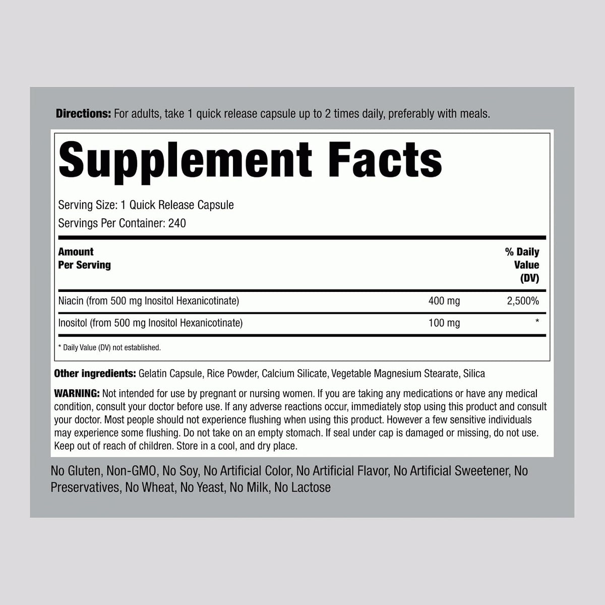 Vitamin B3 for energy support