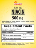 Vitamin B3 for energy support