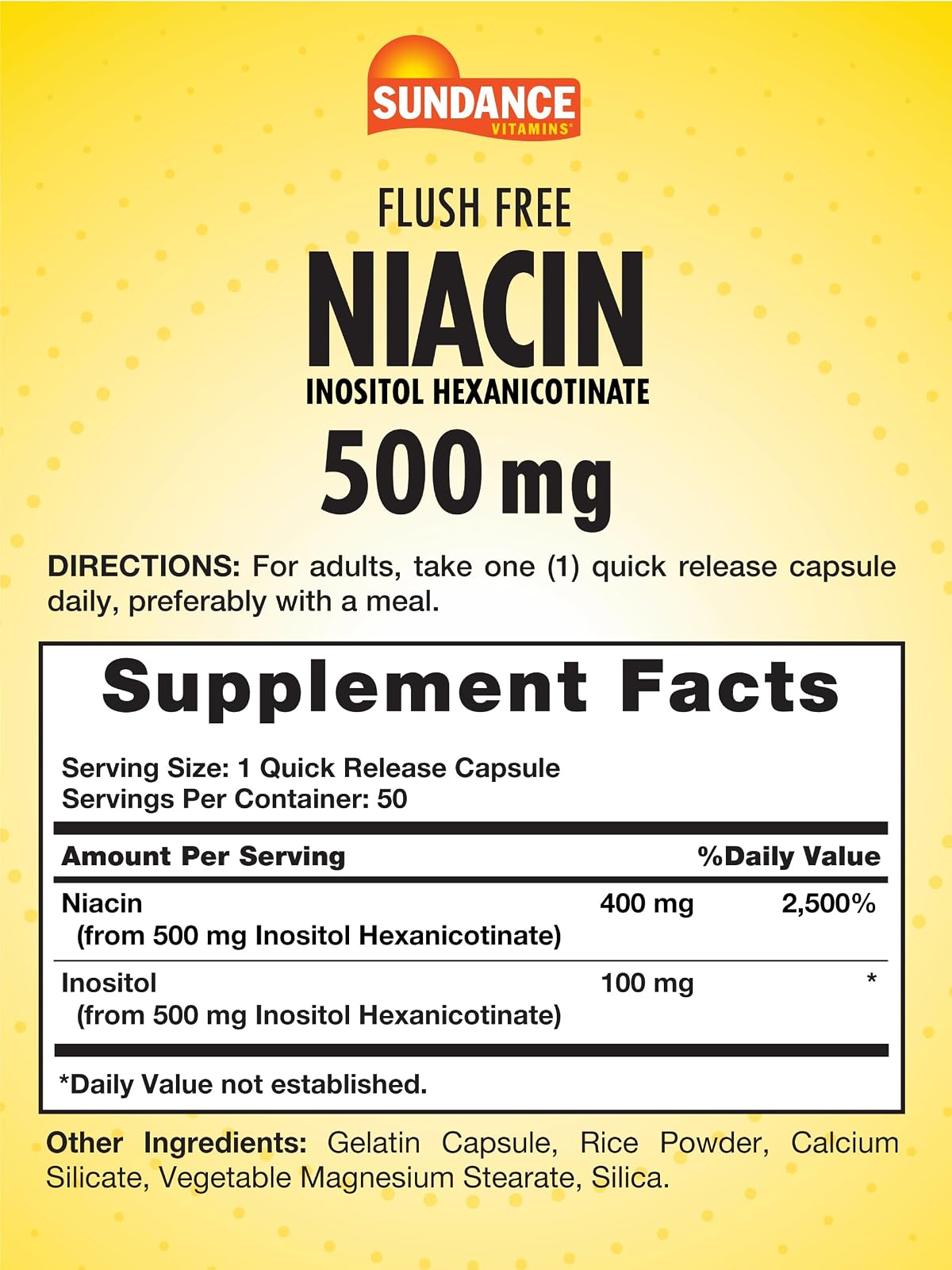 Vitamin B3 for energy support