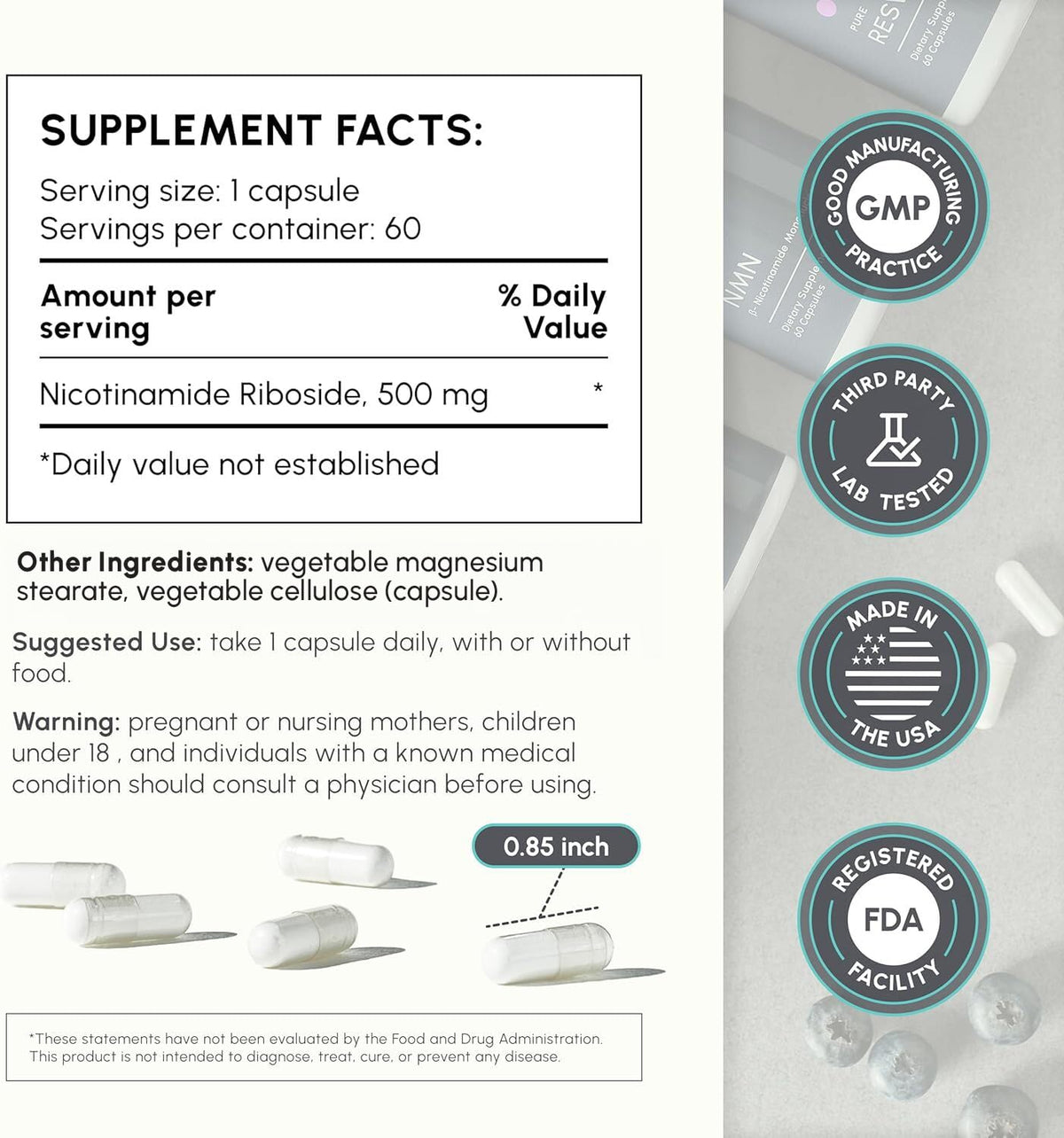 Vitamin B3 for energy support