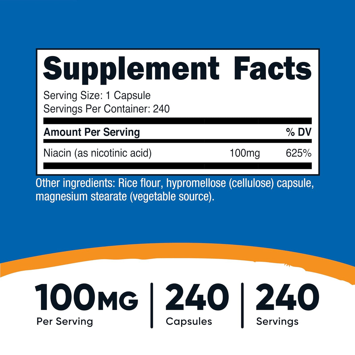 Vitamin B3 for energy support
