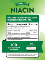 Vitamin B3 for energy support