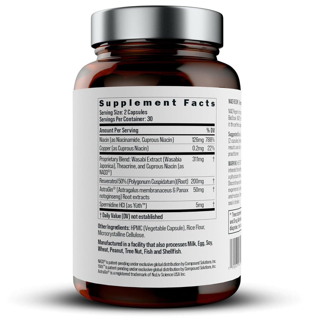 Vitamin B3 for enhanced energy levels